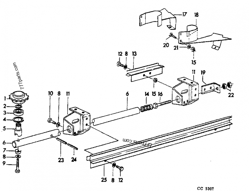 XQ9120532 ANGLE - John Deere spare part | 777parts.com