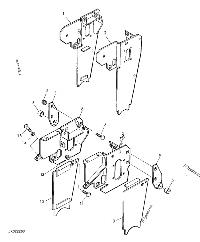 AZ39358 Beam - John Deere spare part | 777parts.com