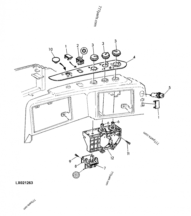 AL79675 Plate - John Deere spare part | 777parts.com