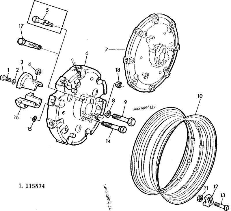 R39758 Screw - John Deere spare part | 777parts.com