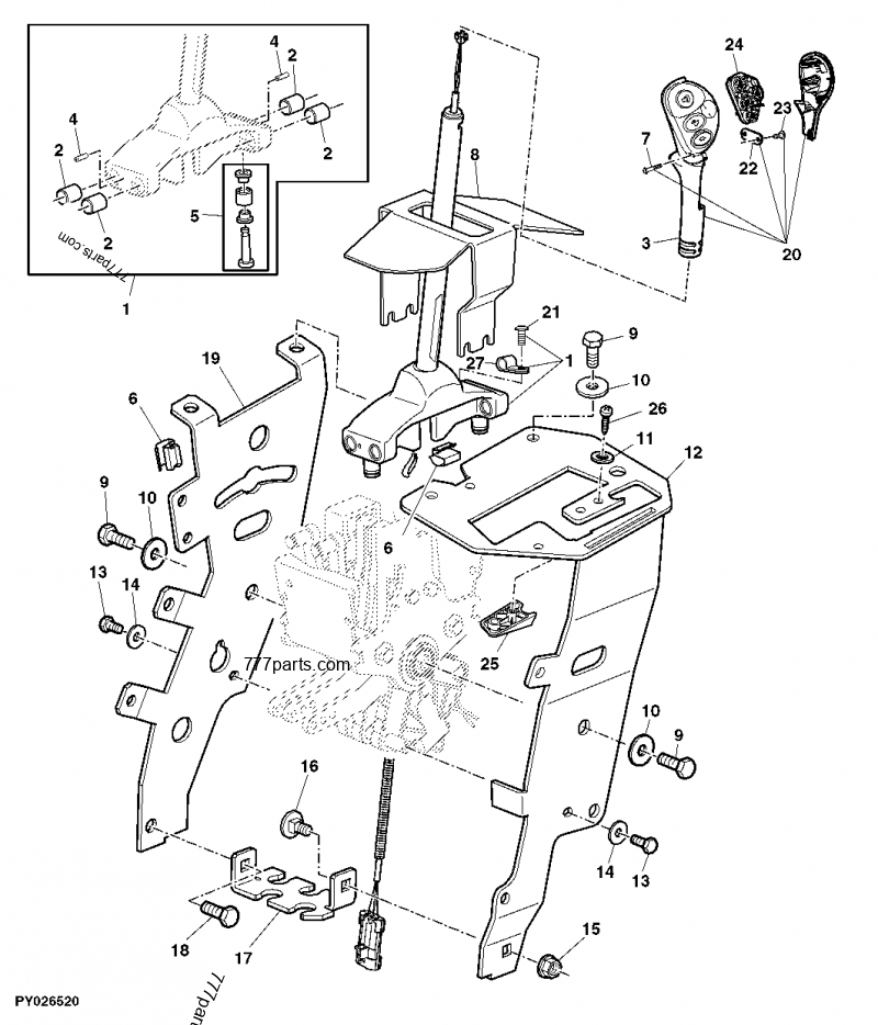 AL181690 Switch - John Deere spare part | 777parts.com