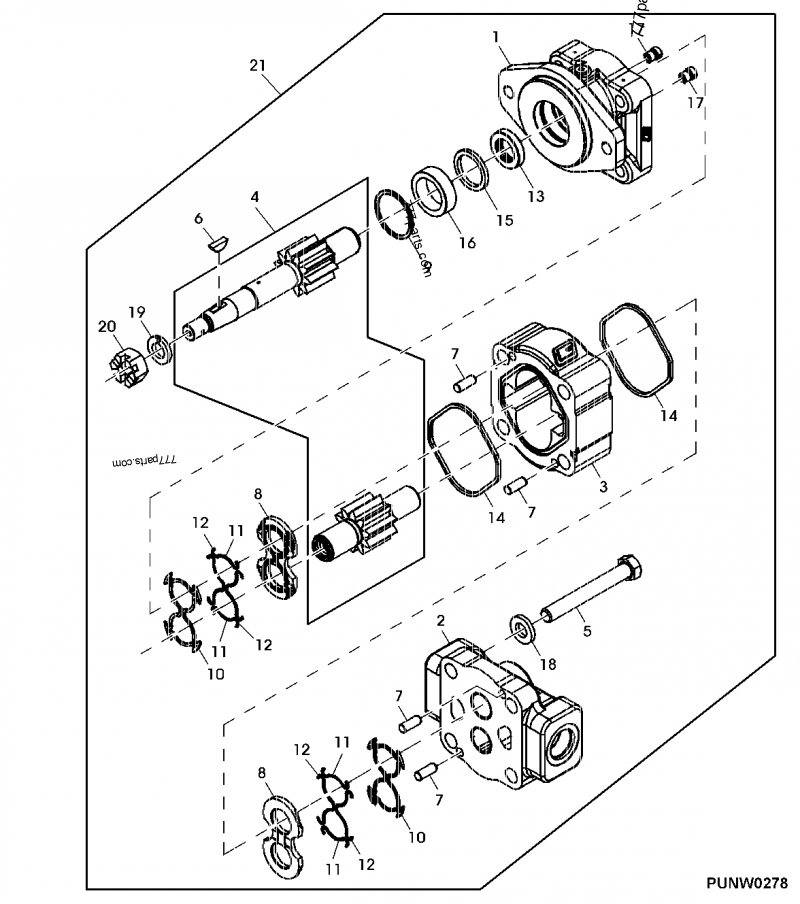 0330045277 Plate - John Deere spare part | 777parts.com