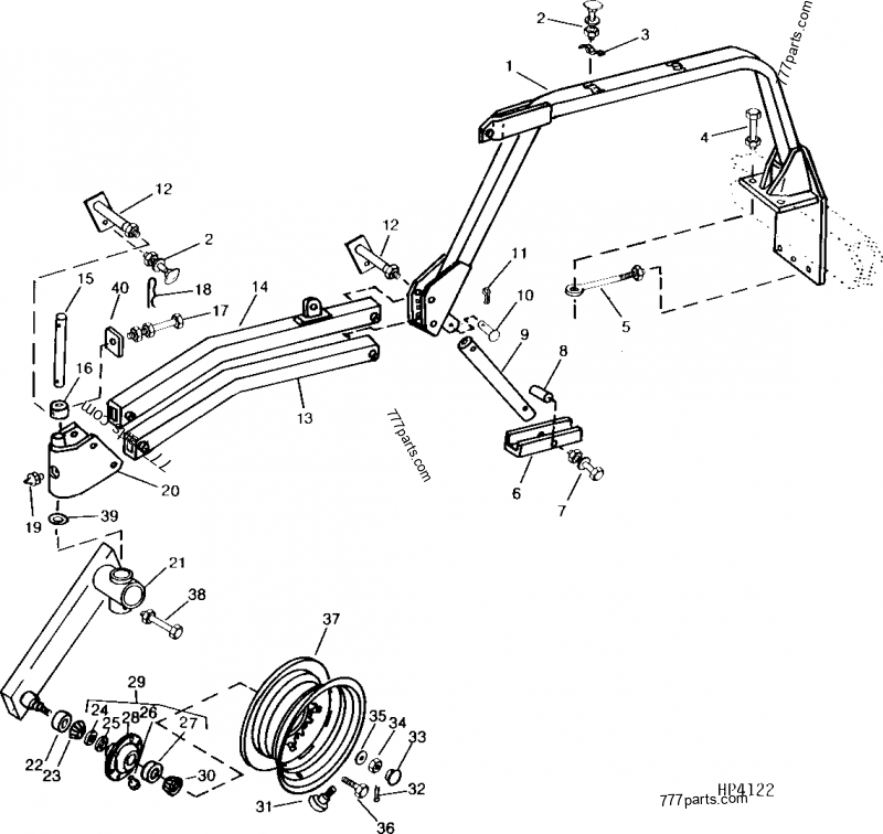 A37814 Strap - John Deere spare part | 777parts.com