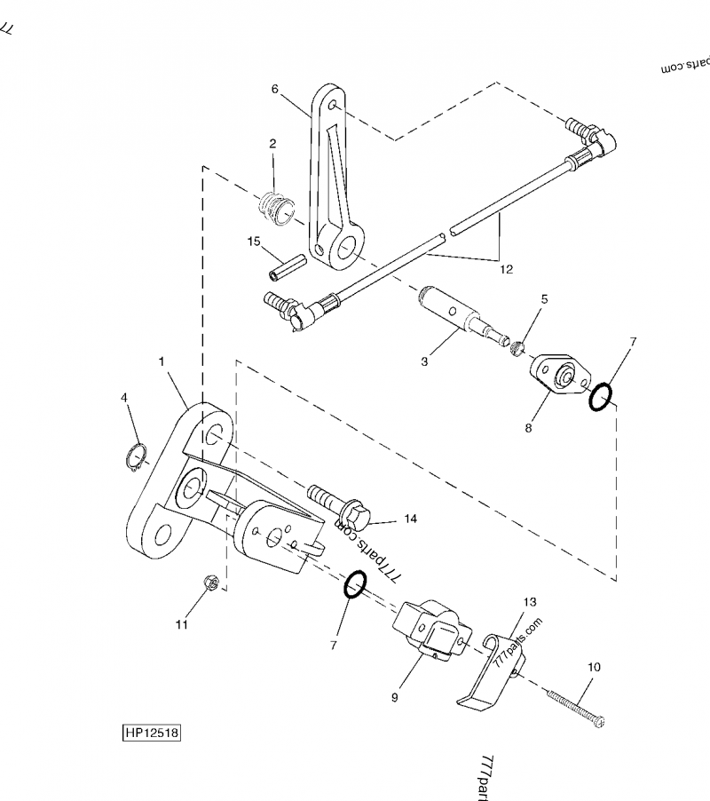 AT333680 Sensor - John Deere spare part | 777parts.com