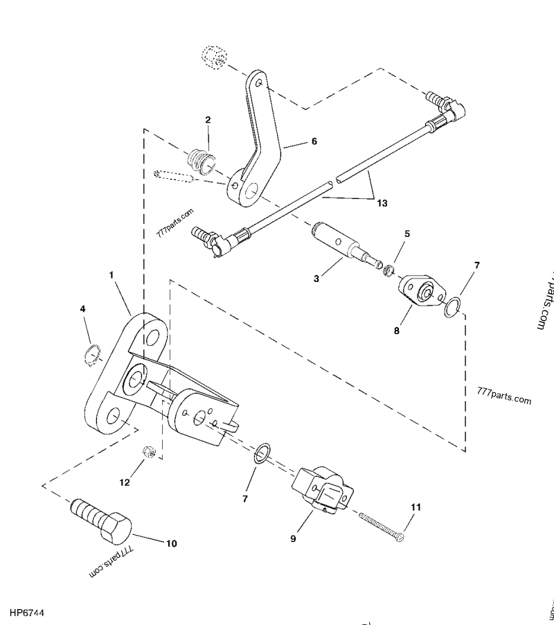 AT333680 Sensor - John Deere spare part | 777parts.com