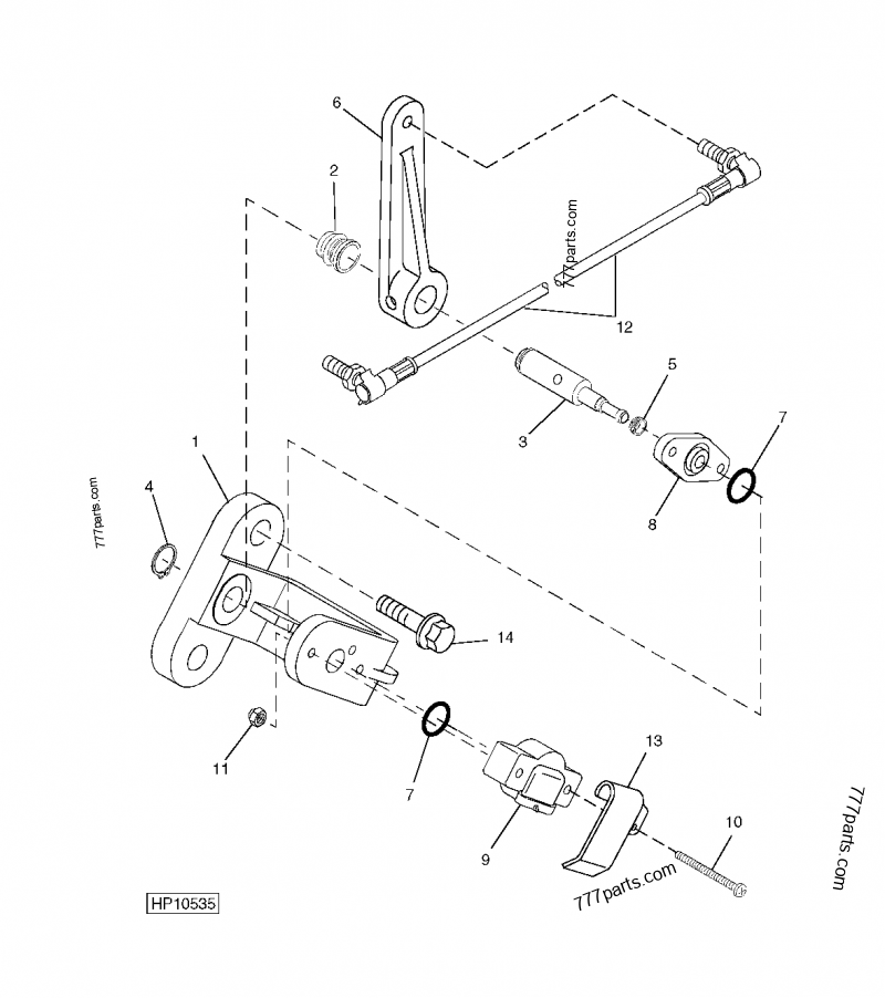 AT333680 Sensor - John Deere spare part | 777parts.com