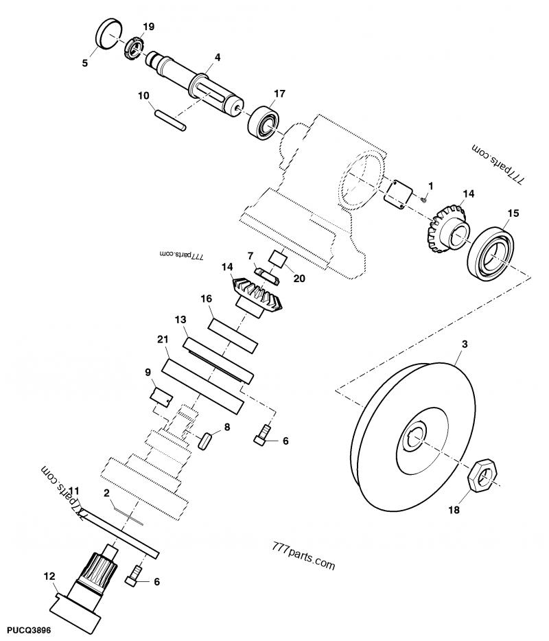 DE19305 Шариковый подшипник - John Deere запчасть для спецтехники ...