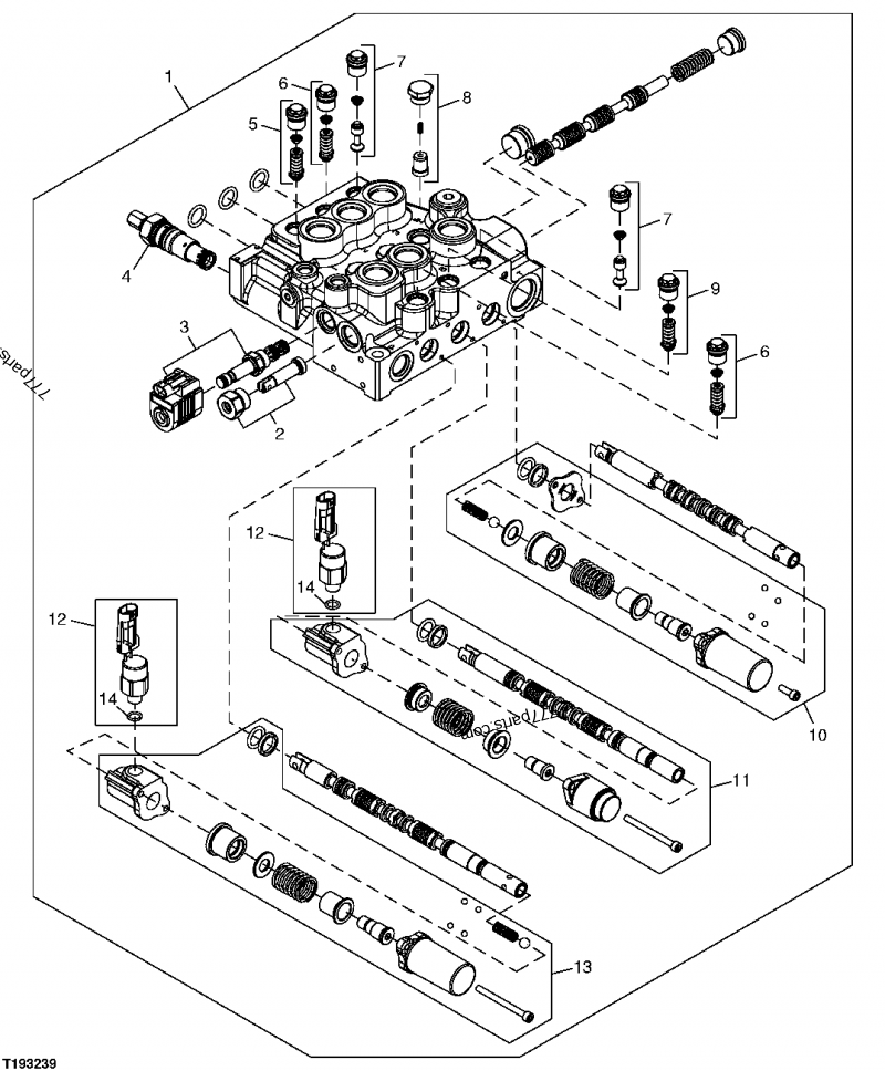 KV23085 Solenoid - John Deere spare part | 777parts.com
