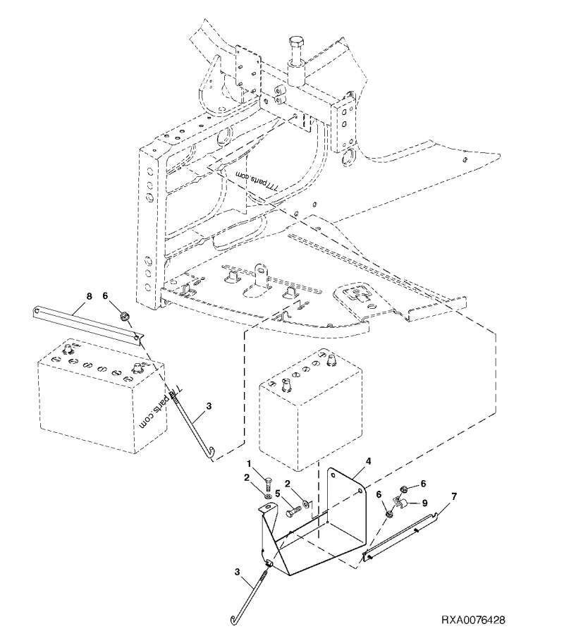 R234079 Half Clamp - John Deere spare part | 777parts.com