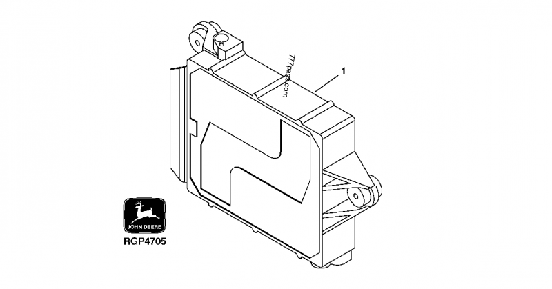 RE522527 Engine Controller - John Deere spare part | 777parts.com