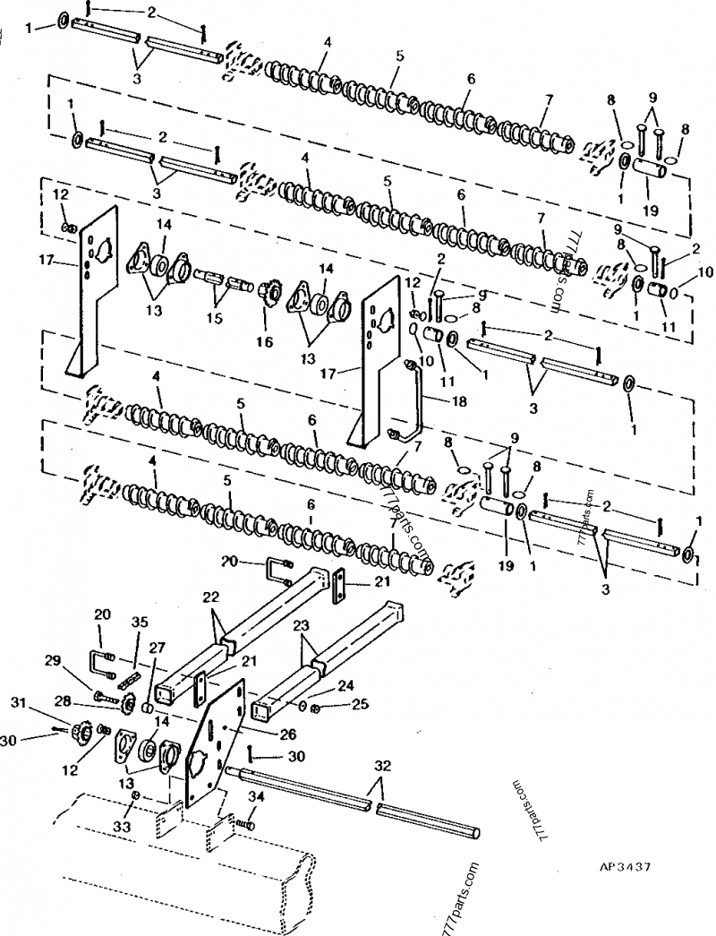 A49005 Plate - John Deere spare part | 777parts.com