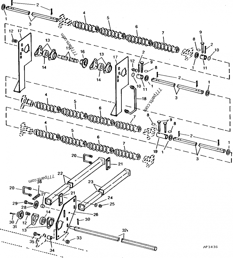 A49005 Plate - John Deere spare part | 777parts.com