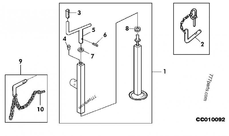 CC23527 Plug - John Deere spare part | 777parts.com