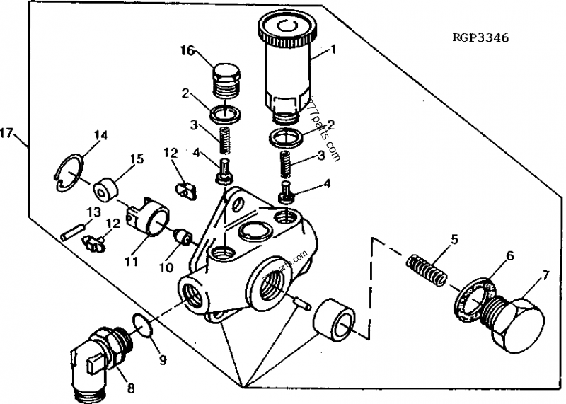 AR81825 Hand Primer - John Deere spare part | 777parts.com