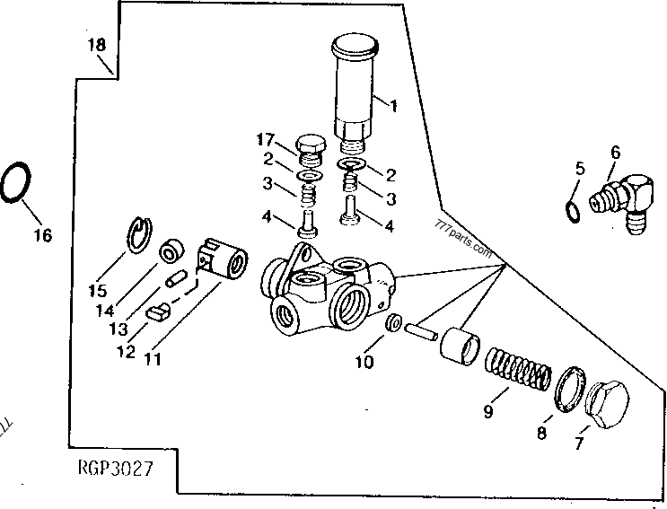 AR81825 Hand Primer - John Deere spare part | 777parts.com
