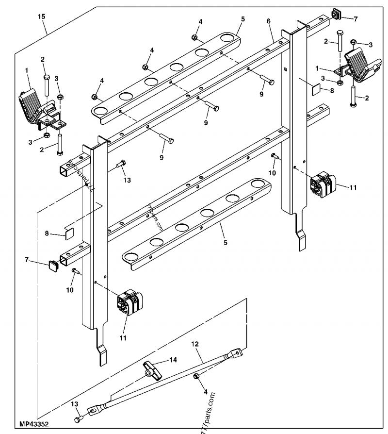 BM22775 Kit - John Deere spare part | 777parts.com