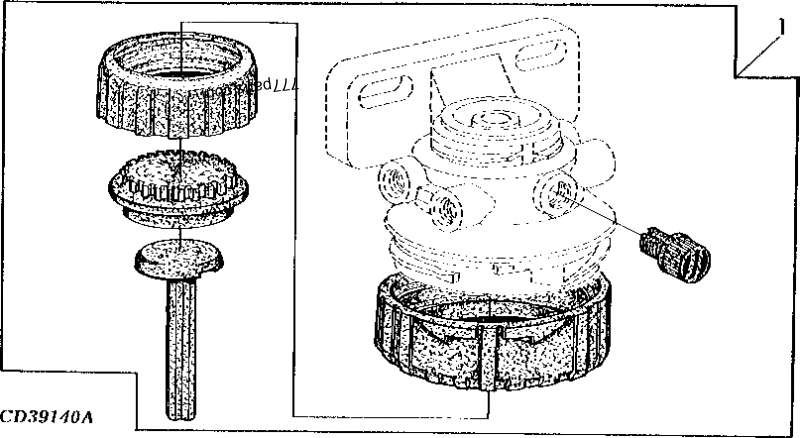 RE526834 Filter - John Deere spare part | 777parts.com