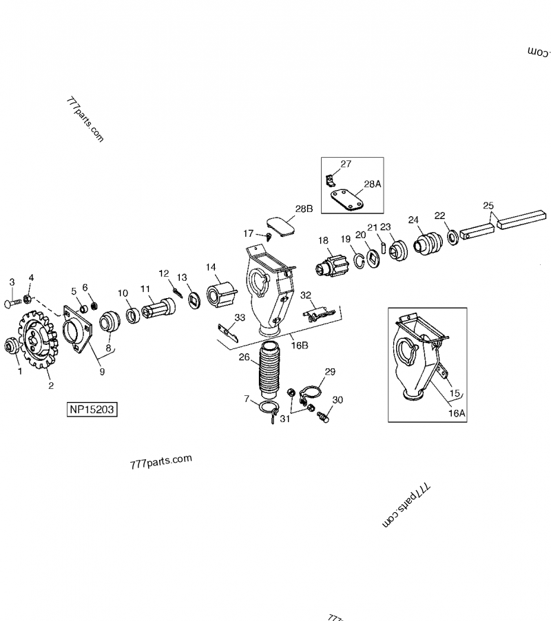 AN212650 Feed Cup - John Deere spare part | 777parts.com