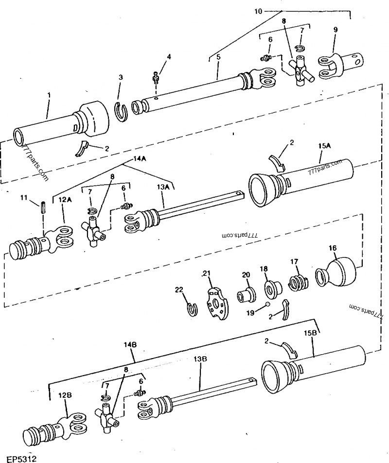 ES10832 Kit - John Deere spare part | 777parts.com