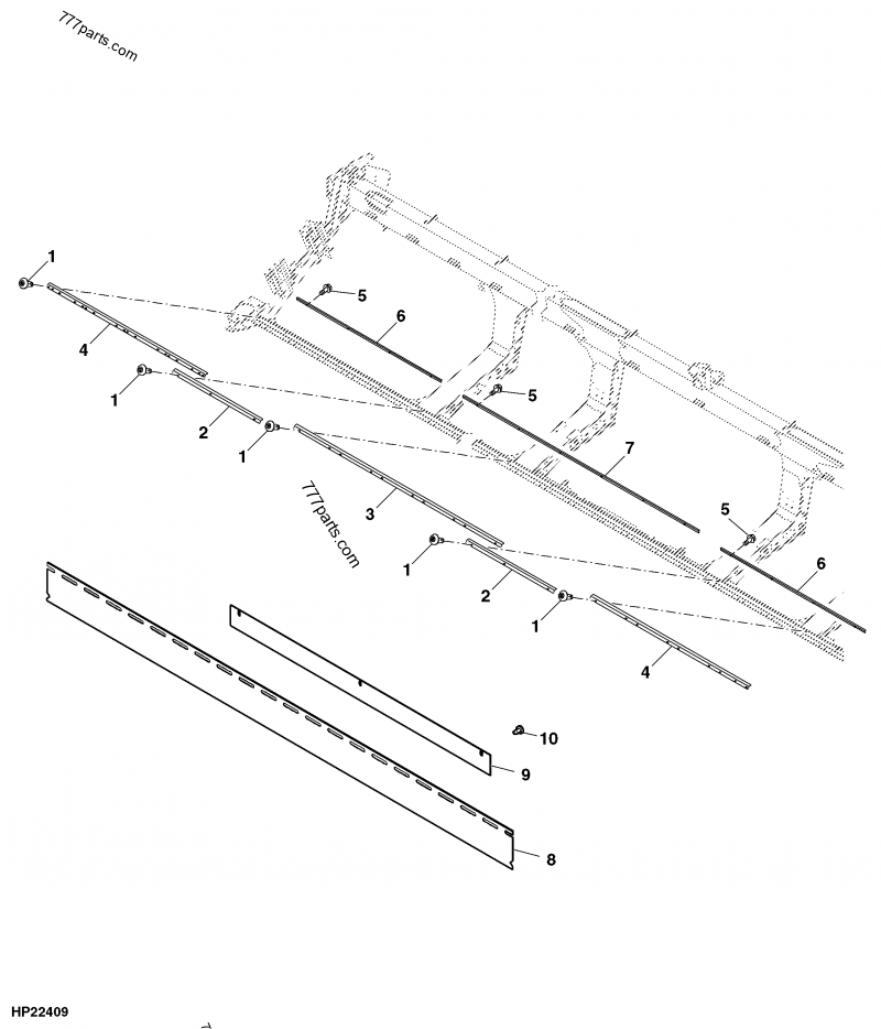 HXE28900 Seal - John Deere spare part | 777parts.com