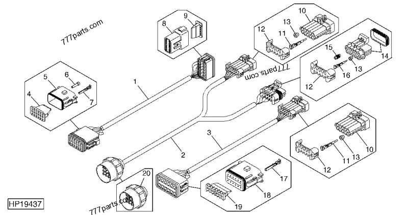 57M7633 Cap - John Deere spare part | 777parts.com