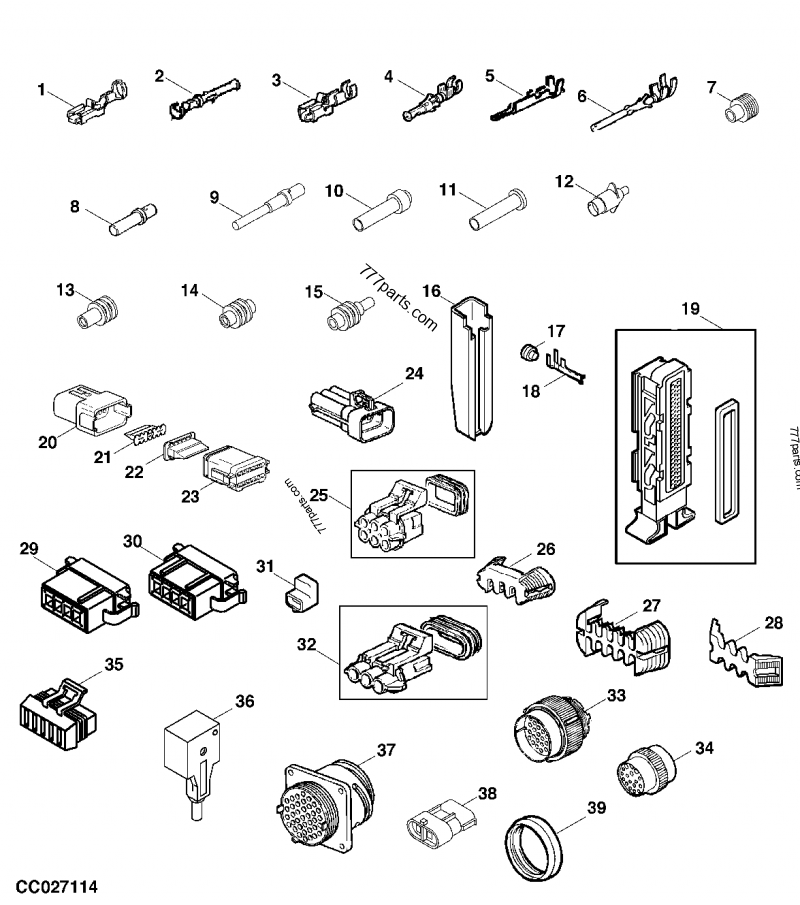 57M7633 Cap - John Deere spare part | 777parts.com