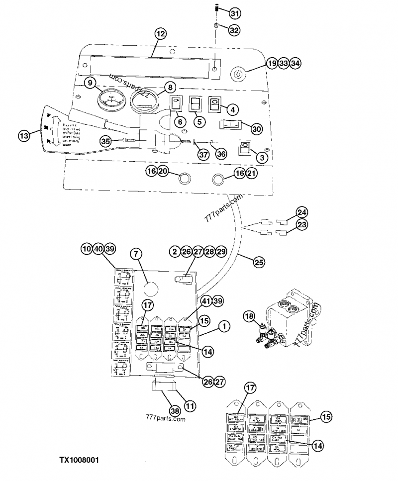 AT199058 Monitor - John Deere spare part | 777parts.com
