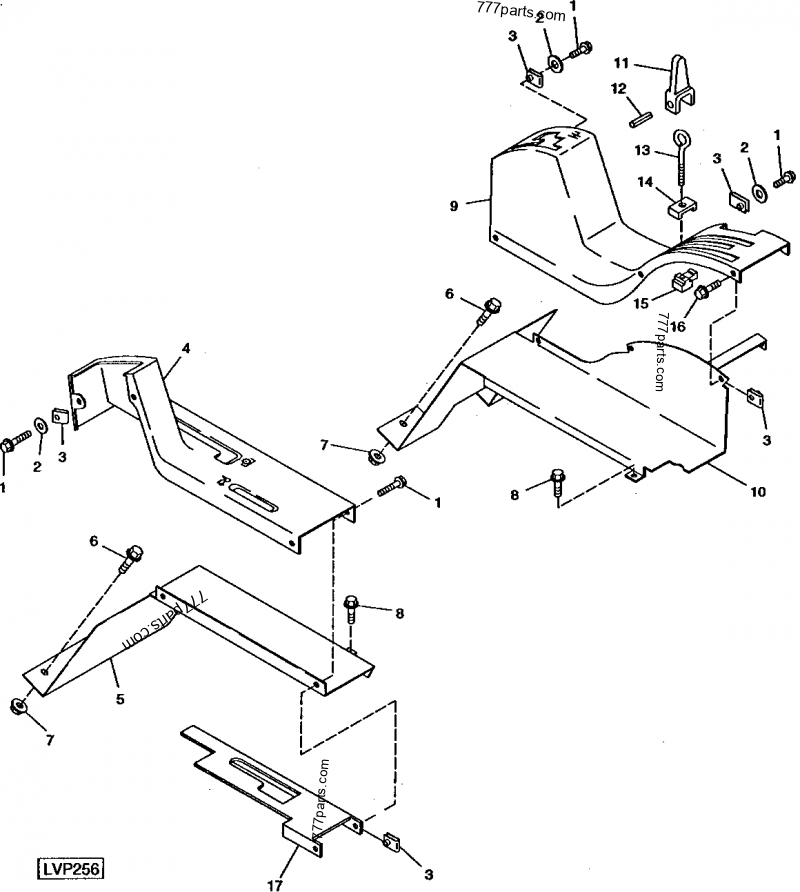 R120415 Quadrant - John Deere spare part | 777parts.com