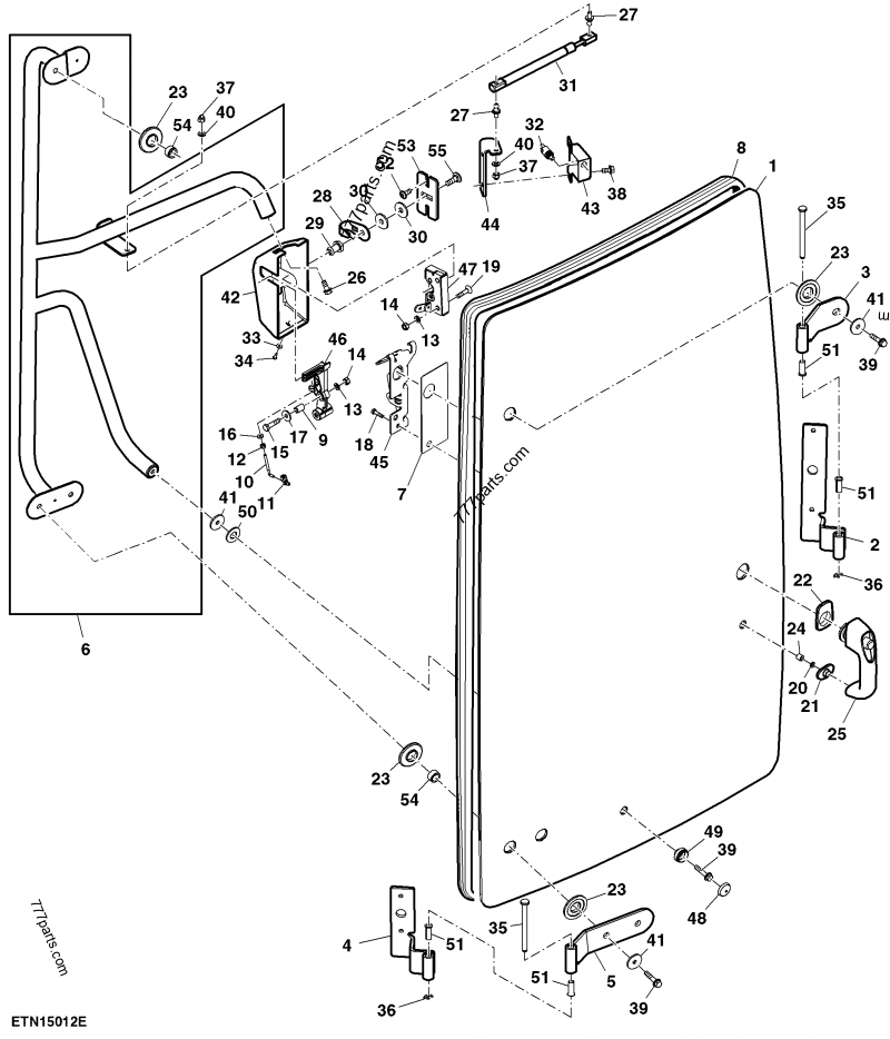 RE293155 Push Switch - John Deere spare part | 777parts.com