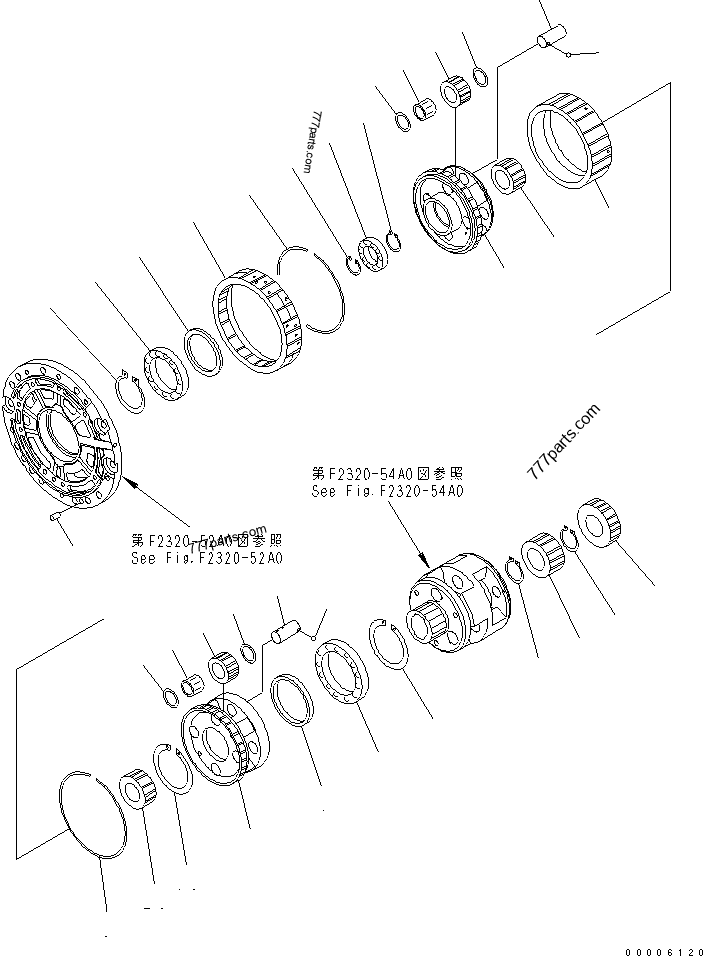 14X-15-22210 Gear - 14x1522210 - Komatsu spare part | 777parts.com