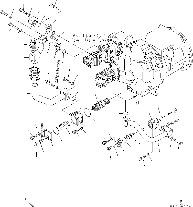 14X-49-12330 HEAD - 14x4912330 - Komatsu spare part | 777parts.com