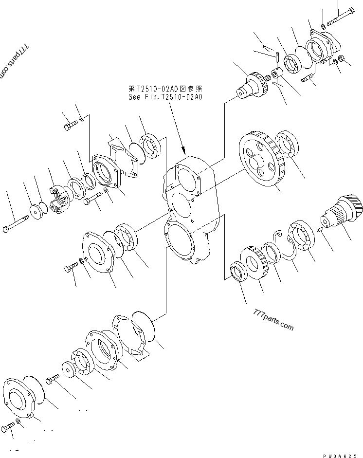 14X-960-4140 Gear - 14x9604140 - Komatsu spare part | 777parts.com