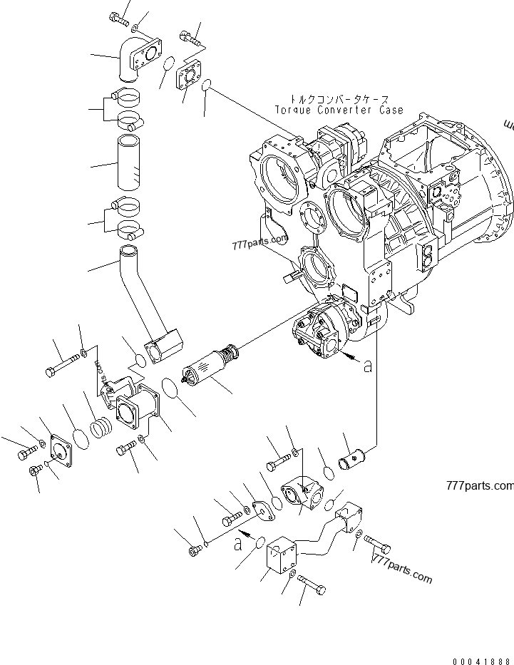 17A-49-41320 Strainer - 17a4941320 - Komatsu spare part | 777parts.com