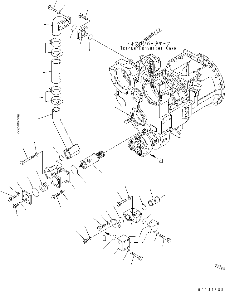 17A-49-41320 Strainer - 17a4941320 - Komatsu spare part | 777parts.com