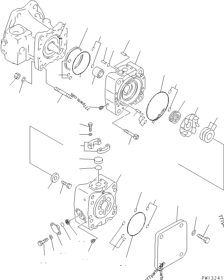 (*01010-81025) Bolt - 0101081025 - Komatsu spare part | 777parts.com