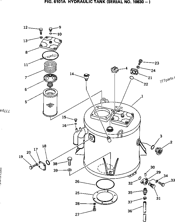 (419-60-15250) Element - 4196015250 - Komatsu spare part | 777parts.com