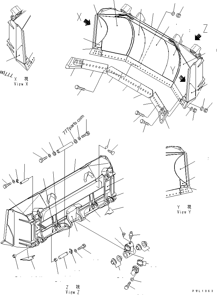 198-71-21880 BOSS - 1987121880 - Komatsu spare part | 777parts.com