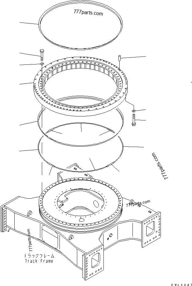 21T-25-67150 Bolt - 21t2567150 - Komatsu spare part | 777parts.com