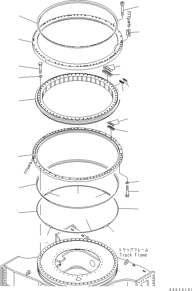 21T-25-67150 Bolt - 21t2567150 - Komatsu spare part | 777parts.com