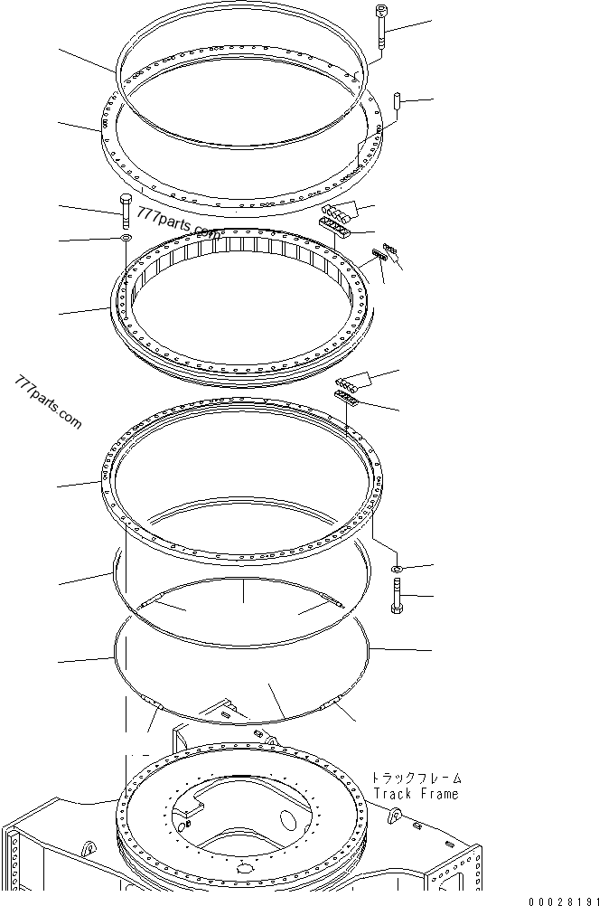 21T-25-67150 Bolt - 21t2567150 - Komatsu spare part | 777parts.com