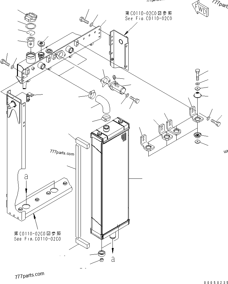 22B-03-12590 Cushion - 22b0312590 - Komatsu spare part | 777parts.com