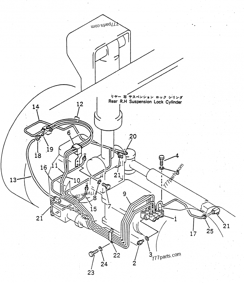 22X-47-17680 Clamp - 22x4717680 - Komatsu spare part | 777parts.com