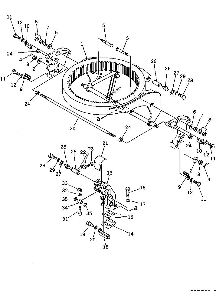 234-70-33260 Rod - 2347033260 - Komatsu spare part | 777parts.com