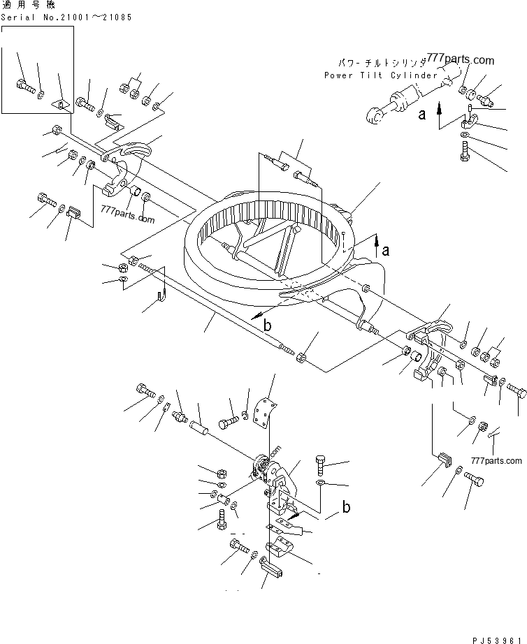 234-70-33260 Rod - 2347033260 - Komatsu spare part | 777parts.com