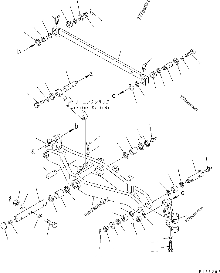 23B-27-11530 Pin - 23b2711530 - Komatsu spare part | 777parts.com