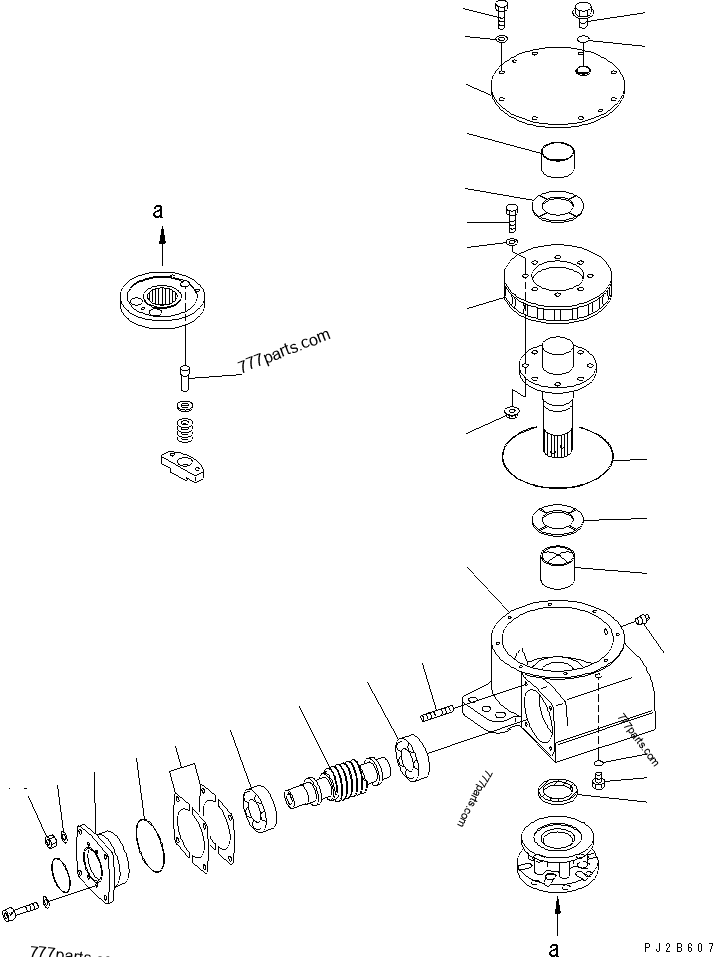 23B-70-52290 Seal - 23b7052290 - Komatsu spare part | 777parts.com