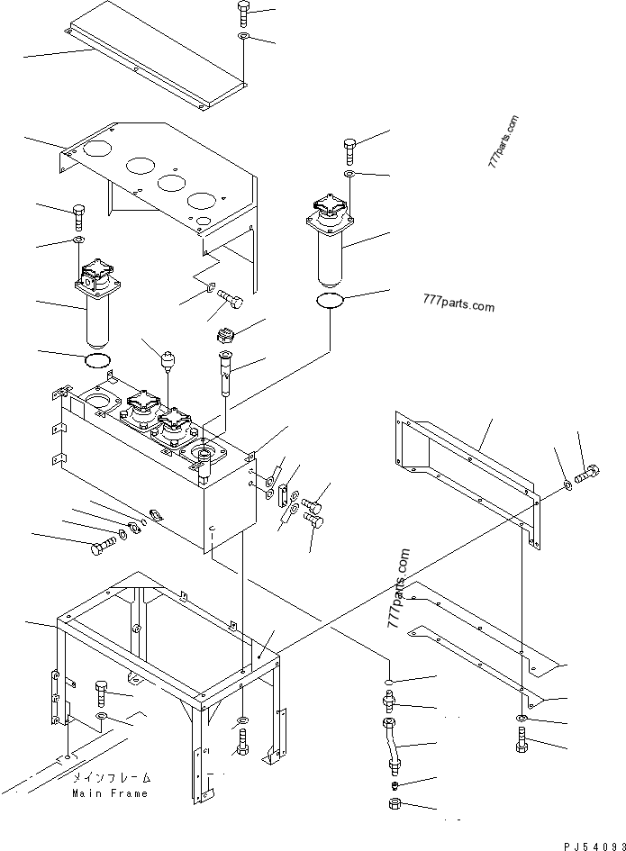 273-60-13250 Gasket - 2736013250 - Komatsu spare part | 777parts.com