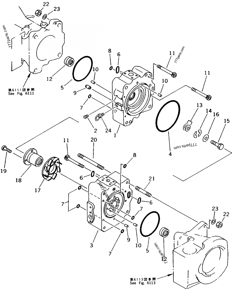 (*01643-31645) Washer - 0164331645 - Komatsu spare part | 777parts.com