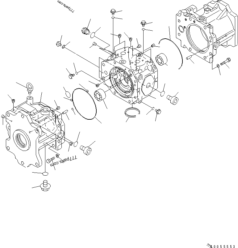 (*01643-32260) Washer - 0164332260 - Komatsu spare part | 777parts.com