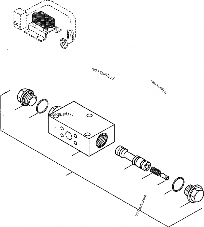421-N24-HP05 Plug - 421n24hp05 - Komatsu spare part | 777parts.com